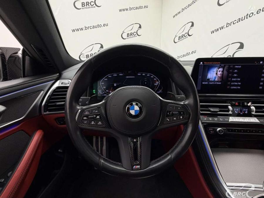 Black BMW M 850 2022 in Vilnius, with an engine capacity of 4.40 L and mileage of 47 thousand km for 56900 €, photo 31 on AUTOMOTO.COM.LV