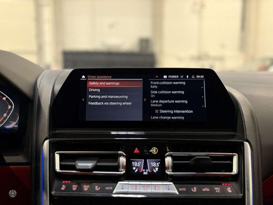 Черный БМВ M 850 2020 в Вильнюс, объемом двигателя 4.40 л и пробегом 79 тыс. км за 45900 €, фото 29 на AUTOMOTO.COM.LV