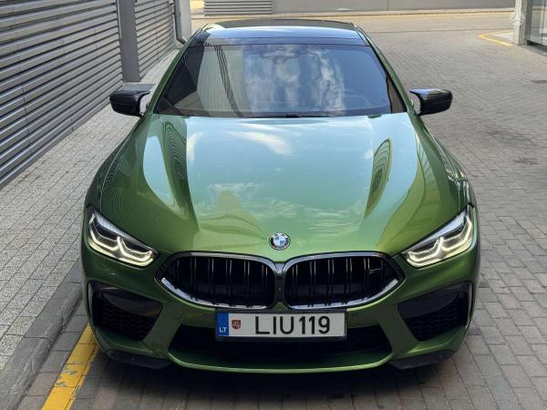 BMW M 850 2022 Viļņa vietnē Zaļš BMW M 850 2022 Viļņa, ar dzinēja tilpumu 4.40 L un nobraukumu 86 tūkst. km par 47400 €, foto 6 vietnē AUTOMOTO.COM.LV