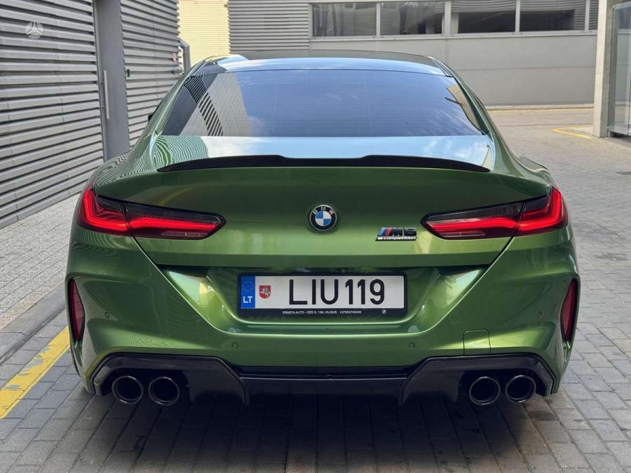 Zaļš BMW M 850 2022 Viļņa, ar dzinēja tilpumu 4.40 L un nobraukumu 86 tūkst. km par 47400 €, foto 7 vietnē AUTOMOTO.COM.LV