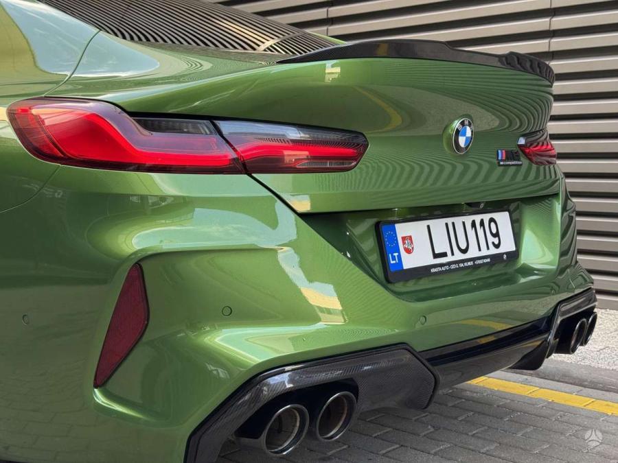 Zaļš BMW M 850 2022 Viļņa, ar dzinēja tilpumu 4.40 L un nobraukumu 86 tūkst. km par 47400 €, foto 13 vietnē AUTOMOTO.COM.LV