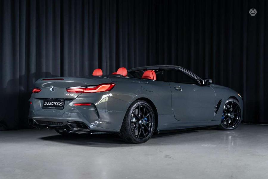 Pelēks BMW M 850 2022 Viļņa, ar dzinēja tilpumu 4.40 L un nobraukumu 47 tūkst. km par 50999 €, foto 5 vietnē AUTOMOTO.COM.LV