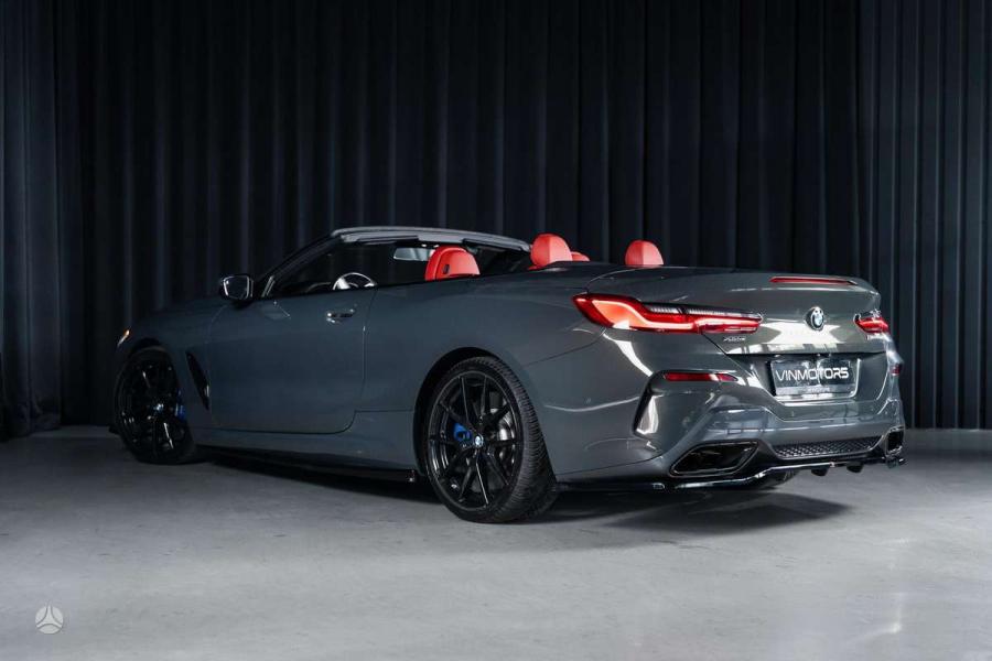 Pelēks BMW M 850 2022 Viļņa, ar dzinēja tilpumu 4.40 L un nobraukumu 47 tūkst. km par 50999 €, foto 7 vietnē AUTOMOTO.COM.LV