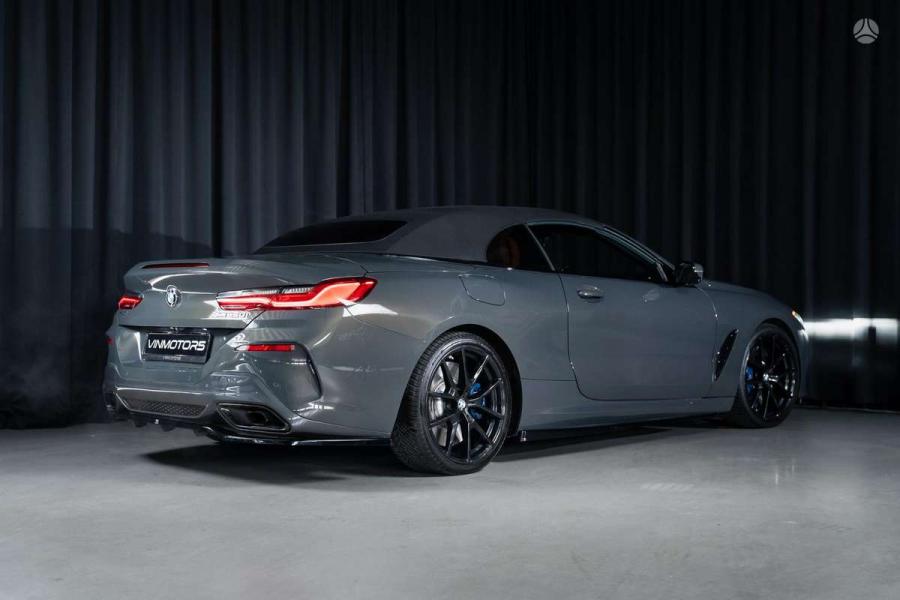 Pelēks BMW M 850 2022 Viļņa, ar dzinēja tilpumu 4.40 L un nobraukumu 47 tūkst. km par 50999 €, foto 8 vietnē AUTOMOTO.COM.LV