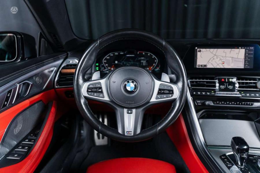 Pelēks BMW M 850 2022 Viļņa, ar dzinēja tilpumu 4.40 L un nobraukumu 47 tūkst. km par 50999 €, foto 18 vietnē AUTOMOTO.COM.LV