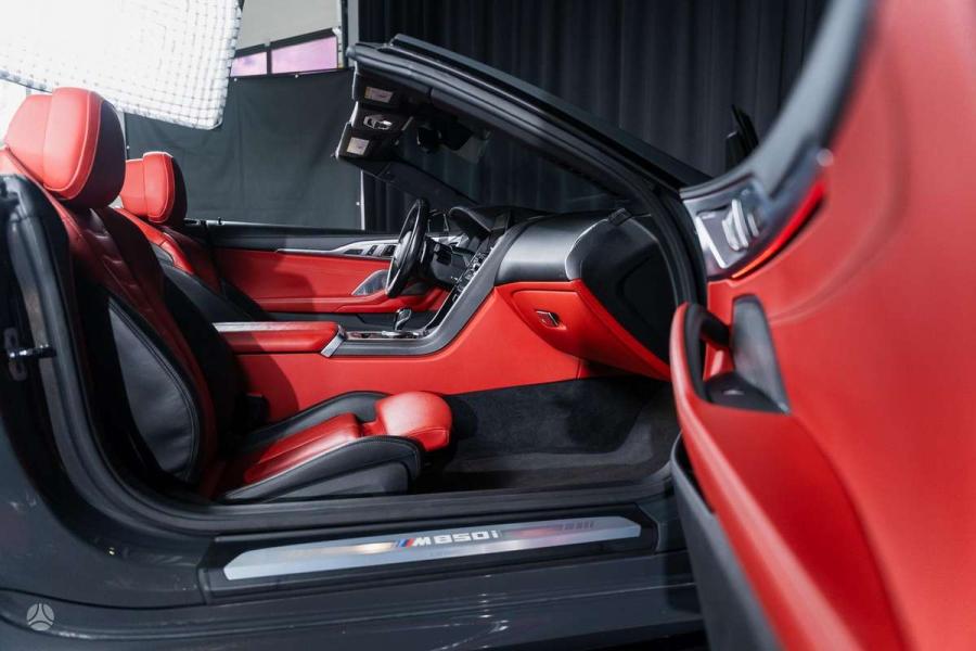Pelēks BMW M 850 2022 Viļņa, ar dzinēja tilpumu 4.40 L un nobraukumu 47 tūkst. km par 50999 €, foto 24 vietnē AUTOMOTO.COM.LV