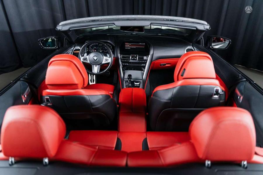 Pelēks BMW M 850 2022 Viļņa, ar dzinēja tilpumu 4.40 L un nobraukumu 47 tūkst. km par 50999 €, foto 26 vietnē AUTOMOTO.COM.LV
