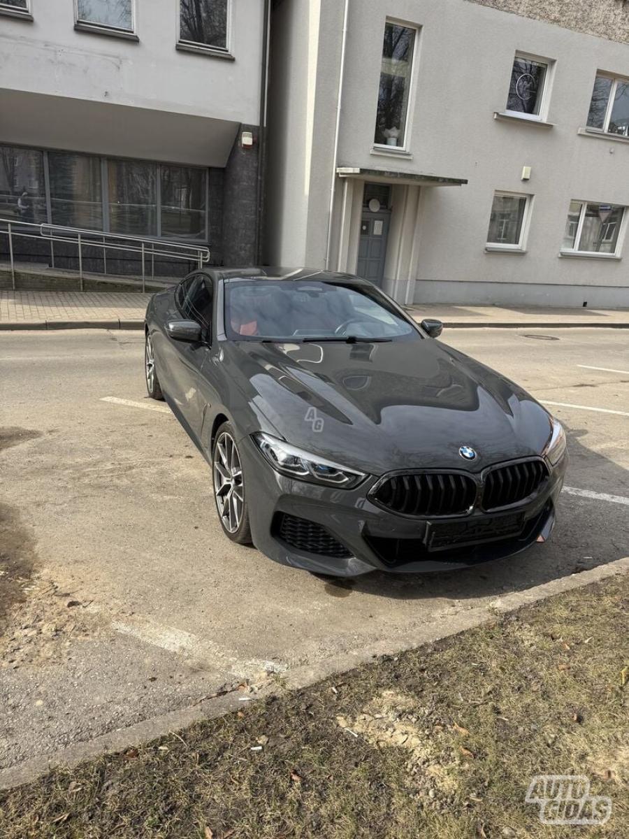 Grey BMW M 850 2019 in Kaunas, with an engine capacity of 4.40 L and mileage of 52 thousand km for 47000 €, photo 1 on AUTOMOTO.COM.LV