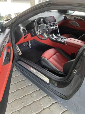 Grey BMW M 850 2019 in Kaunas, with an engine capacity of 4.40 L and mileage of 52 thousand km for 47000 €, photo 10 on AUTOMOTO.COM.LV