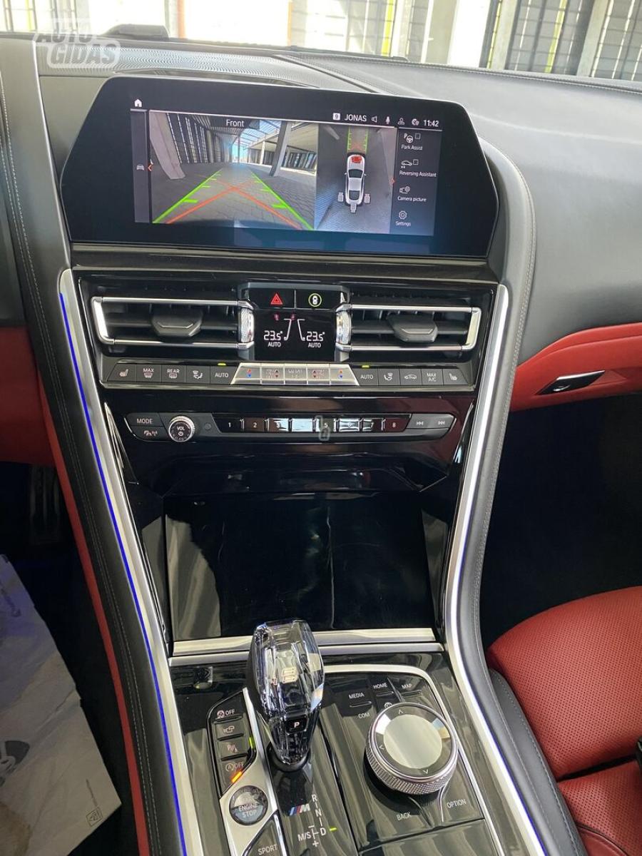 Grey BMW M 850 2019 in Kaunas, with an engine capacity of 4.40 L and mileage of 52 thousand km for 47000 €, photo 16 on AUTOMOTO.COM.LV