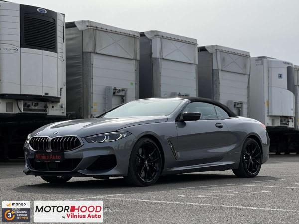 Pelēks BMW M 850 2024 Viļņa, ar dzinēja tilpumu 4.40 L un nobraukumu 12 tūkst. km par 77000 €, foto 1 vietnē AUTOMOTO.COM.LV
