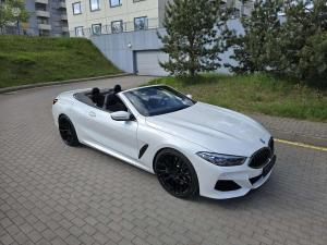 Белый БМВ M 850 2021 в Вильнюс, объемом двигателя 4.40 л и пробегом 105 тыс. км за 47800 €, фото 9 на AUTOMOTO.COM.LV