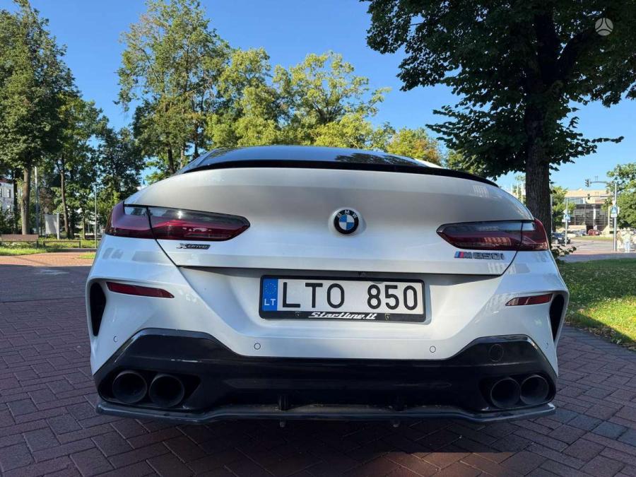 Белый БМВ M 850 2020 в Шяуляй, объемом двигателя 4.40 л и пробегом 65 тыс. км за 46000 €, фото 6 на AUTOMOTO.COM.LV