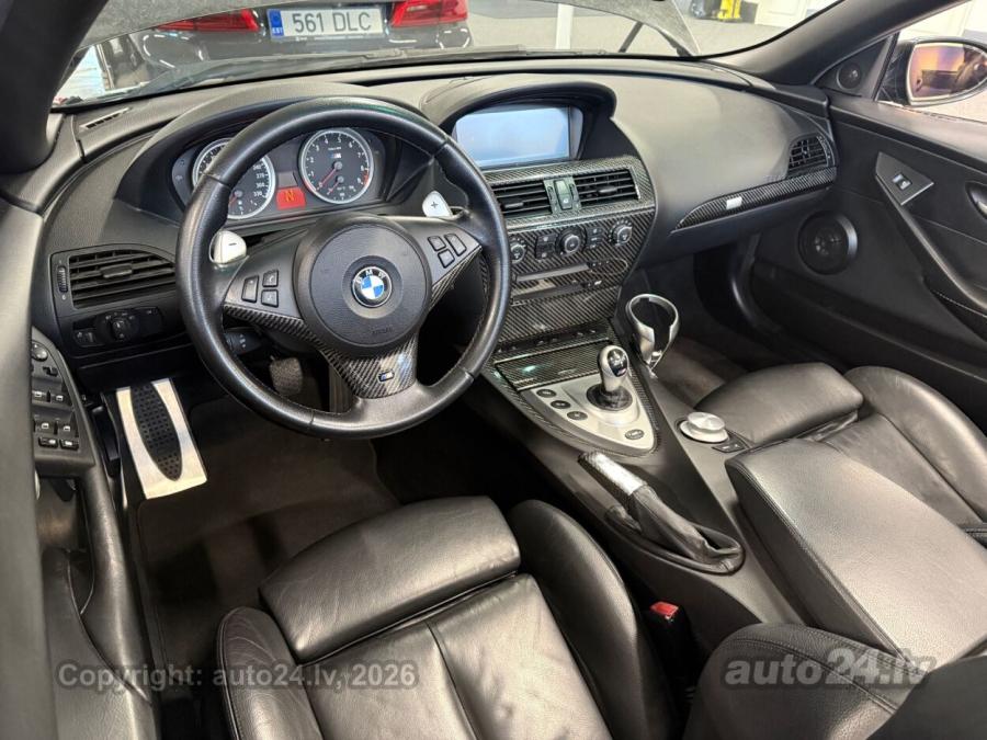 Black BMW M-series 2007 in Parnu, with an engine capacity of 5.00 L and mileage of 178 thousand km for 15990 €, photo 7 on AUTOMOTO.COM.LV