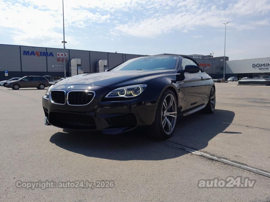 Black BMW M-series 2016 in Riga, with an engine capacity of 4.40 L and mileage of 149 thousand km for 29900 €, photo 14 on AUTOMOTO.COM.LV