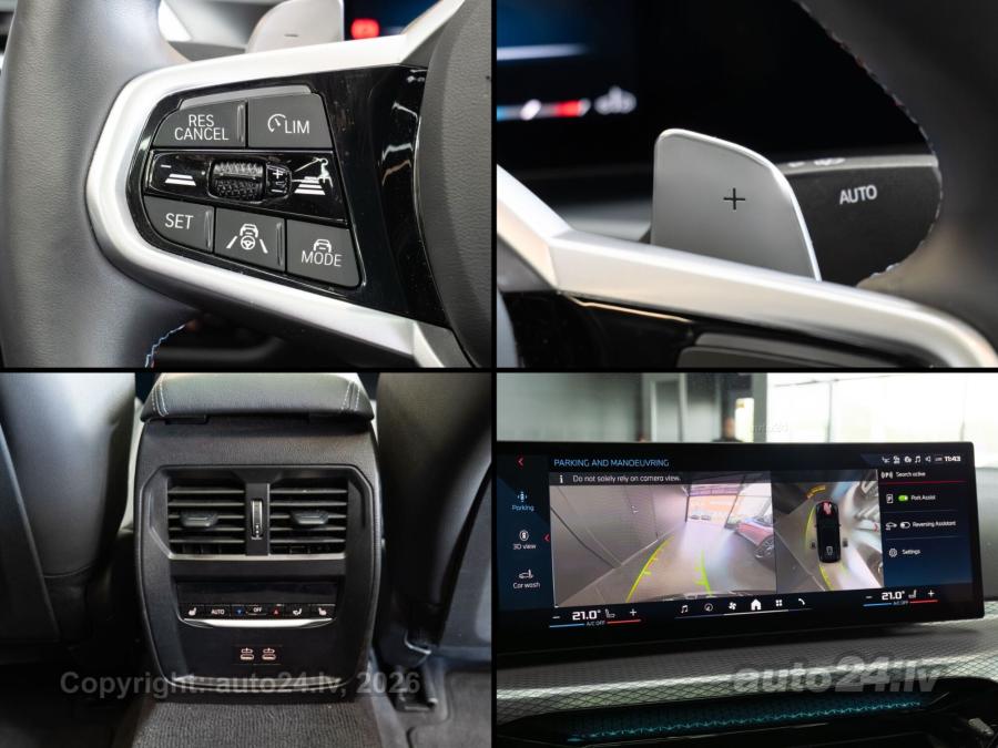 Black BMW M-series 2025 in Tallinn, with an engine capacity of 3.00 L and mileage of 30 thousand km for 72900 €, photo 15 on AUTOMOTO.COM.LV