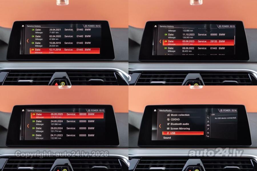 Black BMW M-series 2018 in Tallinn, with an engine capacity of 3.00 L and mileage of 194 thousand km for 27000 €, photo 29 on AUTOMOTO.COM.LV