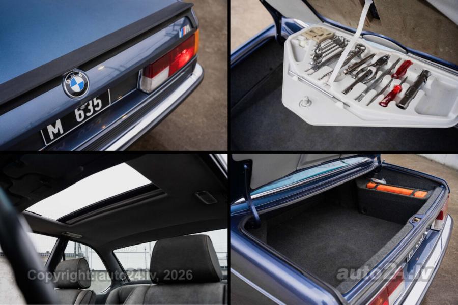 Zils BMW M-series 1985 Tallina, ar dzinēja tilpumu 3.50 L un nobraukumu 120 tūkst. km par 67000 €, foto 29 vietnē AUTOMOTO.COM.LV