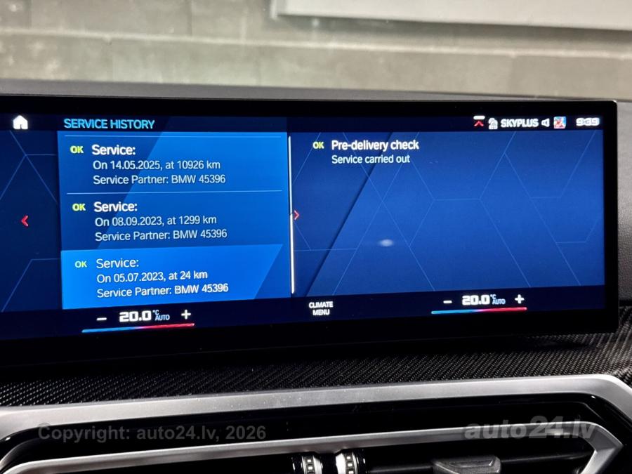 Zils BMW M-series 2023 Tallina, ar dzinēja tilpumu 3.00 L un nobraukumu 23 tūkst. km par 65990 €, foto 28 vietnē AUTOMOTO.COM.LV