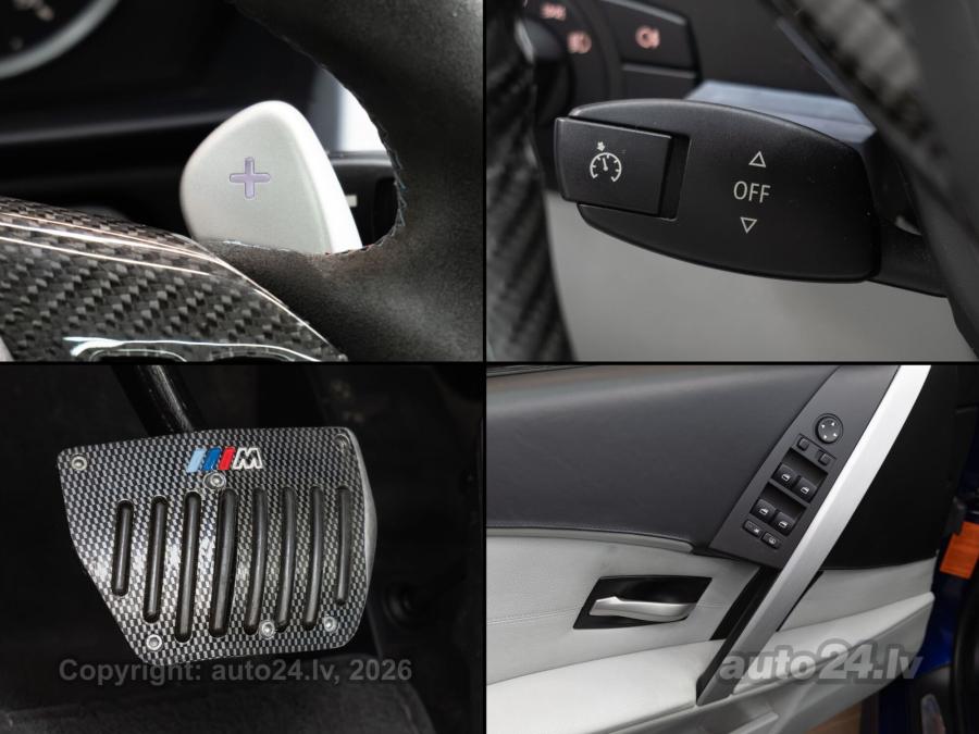 Zils BMW M-series 2005 Tallina, ar dzinēja tilpumu 5.00 L un nobraukumu 155 tūkst. km par 40990 €, foto 14 vietnē AUTOMOTO.COM.LV
