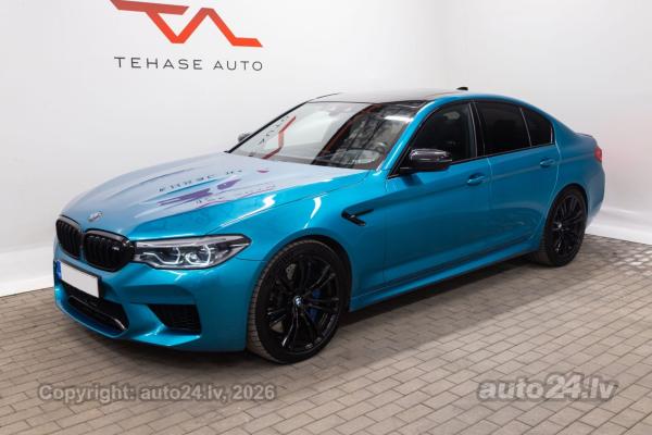 Zils BMW M-series 2019 Tartu, ar dzinēja tilpumu 4.40 L un nobraukumu 87 tūkst. km par 60000 €, foto  vietnē AUTOMOTO.COM.LV
