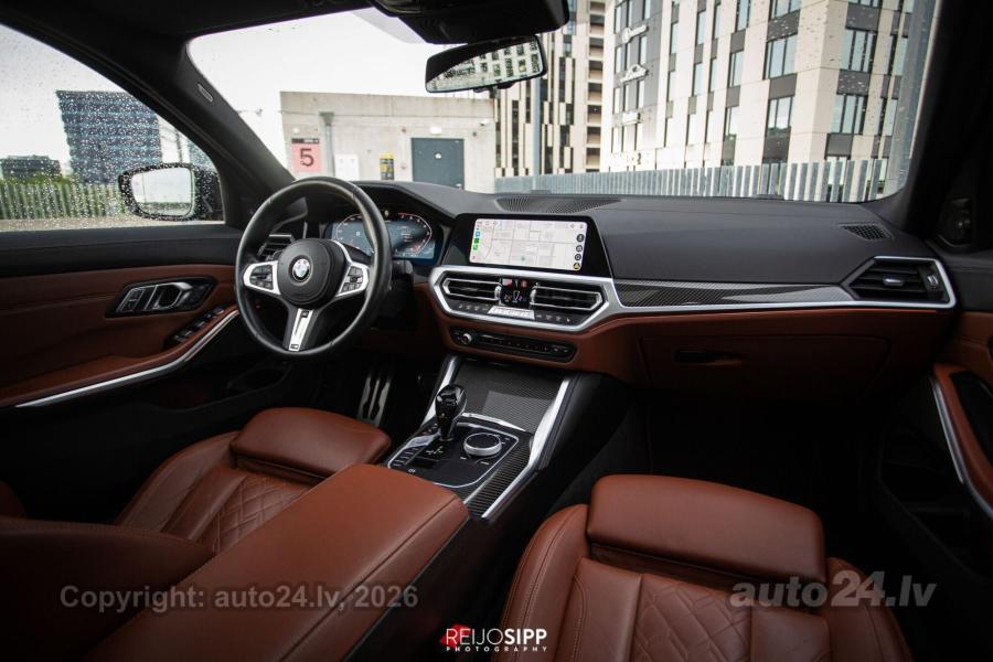 Blue BMW M-series 2019 in Tallinn, with an engine capacity of 3.00 L and mileage of 93 thousand km for 47900 €, photo 11 on AUTOMOTO.COM.LV