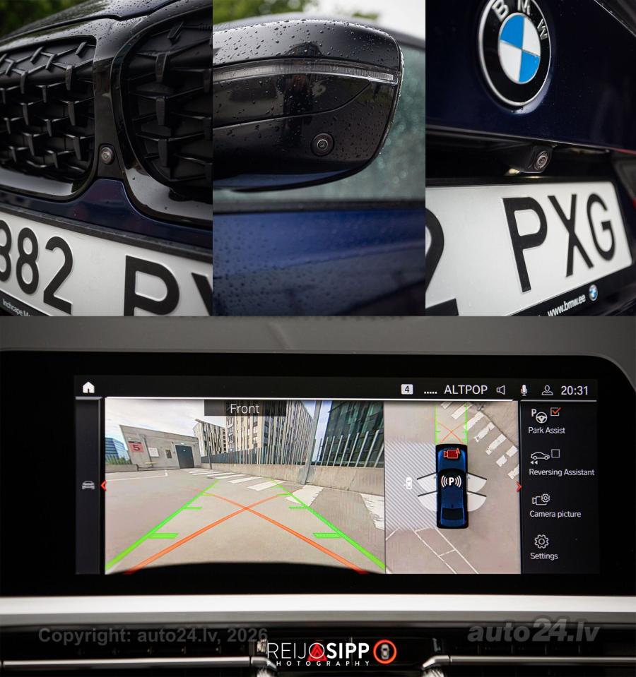 Blue BMW M-series 2019 in Tallinn, with an engine capacity of 3.00 L and mileage of 93 thousand km for 47900 €, photo 24 on AUTOMOTO.COM.LV