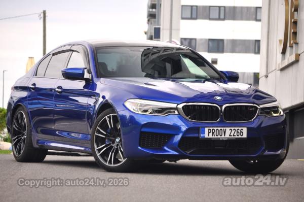 Blue BMW M-series 2019 in Tallinn, with an engine capacity of 4.40 L and mileage of 81 thousand km for 55900 €, photo 1 on AUTOMOTO.COM.LV