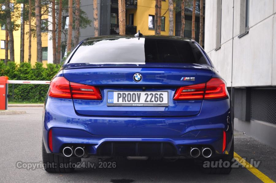 Blue BMW M-series 2019 in Tallinn, with an engine capacity of 4.40 L and mileage of 81 thousand km for 55900 €, photo 9 on AUTOMOTO.COM.LV