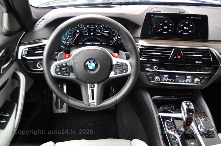 Blue BMW M-series 2019 in Tallinn, with an engine capacity of 4.40 L and mileage of 81 thousand km for 55900 €, photo 15 on AUTOMOTO.COM.LV