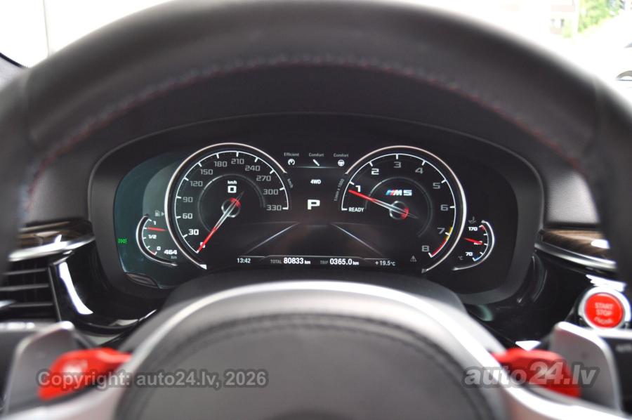 Blue BMW M-series 2019 in Tallinn, with an engine capacity of 4.40 L and mileage of 81 thousand km for 55900 €, photo 16 on AUTOMOTO.COM.LV