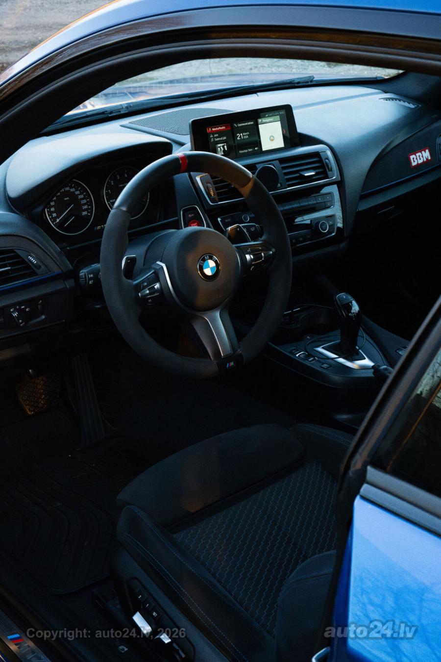 Zils BMW M-series 2017 Tallina, ar dzinēja tilpumu 3.00 L un nobraukumu 114 tūkst. km par 30000 €, foto 14 vietnē AUTOMOTO.COM.LV