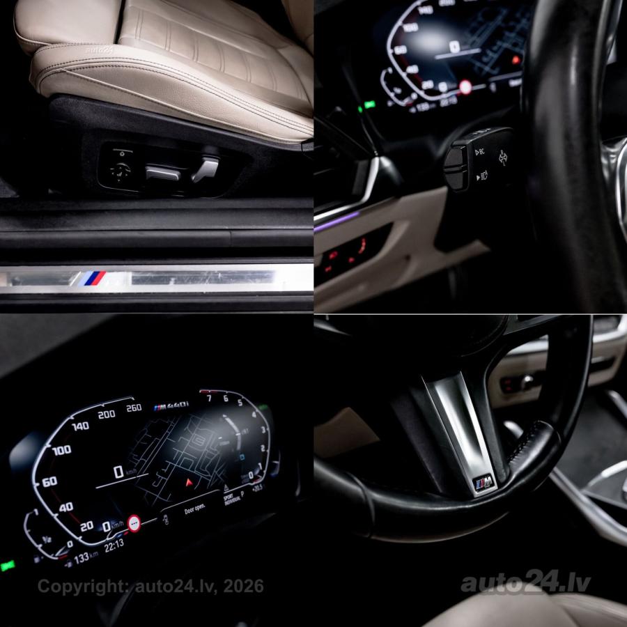 Pelēks BMW M-series 2020 Pērnava, ar dzinēja tilpumu 3.00 L un nobraukumu 180 tūkst. km par 34999 €, foto 23 vietnē AUTOMOTO.COM.LV