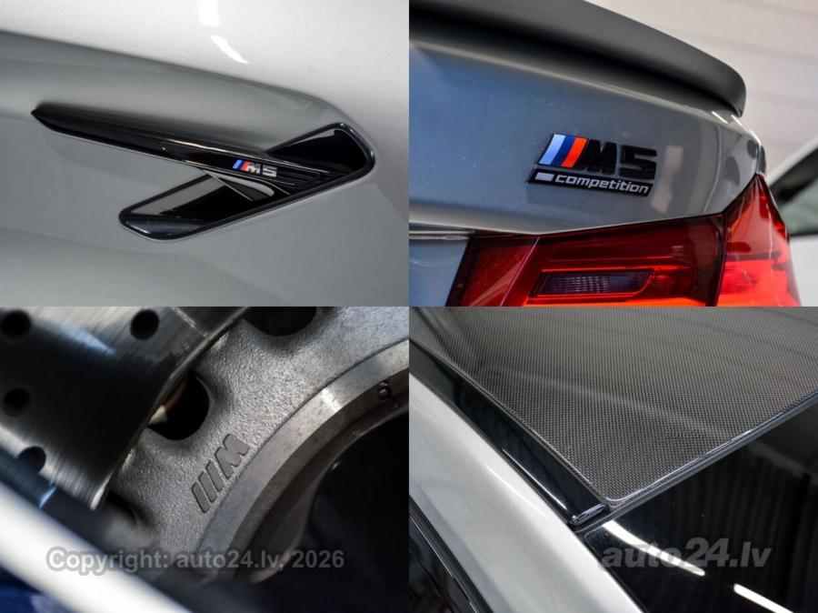 Grey BMW M-series 2019 in Tallinn, with an engine capacity of 4.40 L and mileage of 58 thousand km for 59900 €, photo 16 on AUTOMOTO.COM.LV