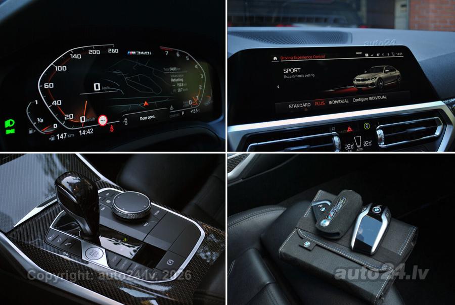 Pelēks BMW M-series 2021 Tallina, ar dzinēja tilpumu 3.00 L un nobraukumu 55 tūkst. km par 49800 €, foto 12 vietnē AUTOMOTO.COM.LV