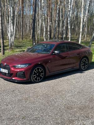 Sarkans BMW M-series 2024 Tallina, ar dzinēja tilpumu 3.00 L un nobraukumu 28 tūkst. km par 65000 €, foto  vietnē AUTOMOTO.COM.LV