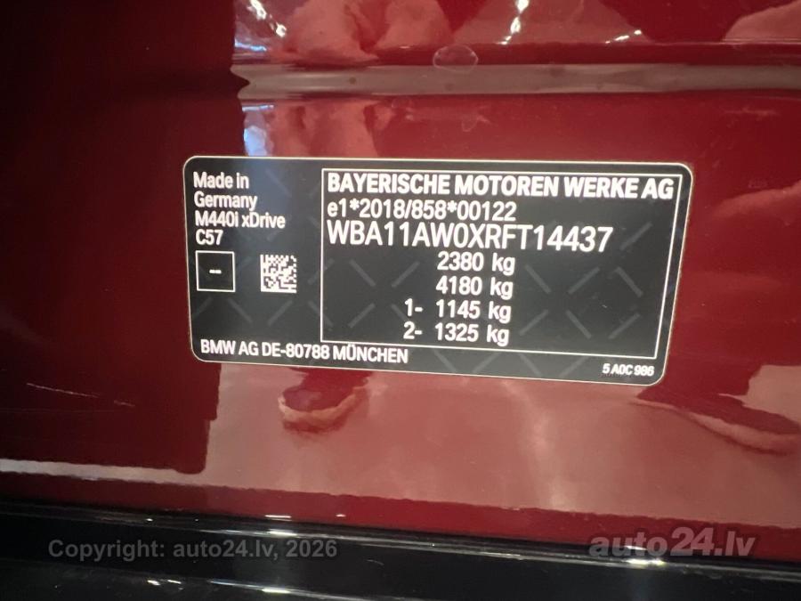 Sarkans BMW M-series 2024 Tallina, ar dzinēja tilpumu 3.00 L un nobraukumu 28 tūkst. km par 65000 €, foto 9 vietnē AUTOMOTO.COM.LV