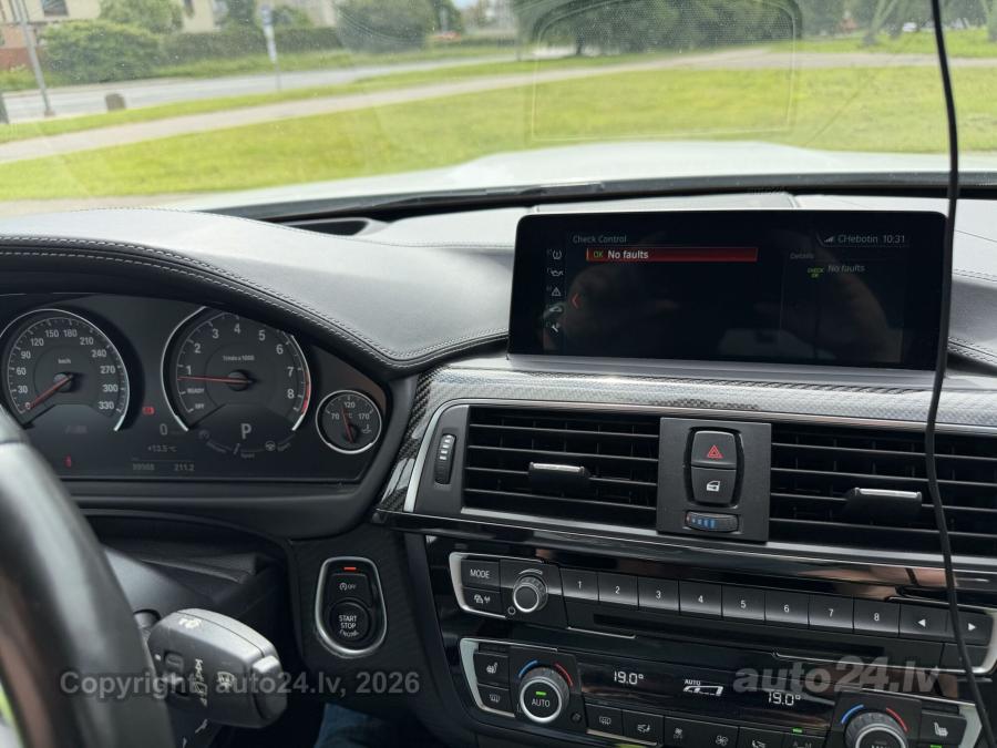 White BMW M-series 2016 in Riga, with an engine capacity of 3.00 L and mileage of 100 thousand km for 41000 €, photo 25 on AUTOMOTO.COM.LV