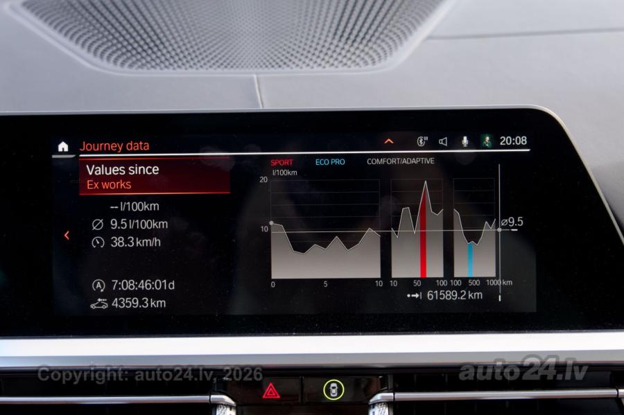 Balts BMW M-series 2020 Tallina, ar dzinēja tilpumu 3.00 L un nobraukumu 62 tūkst. km par 59900 €, foto 19 vietnē AUTOMOTO.COM.LV