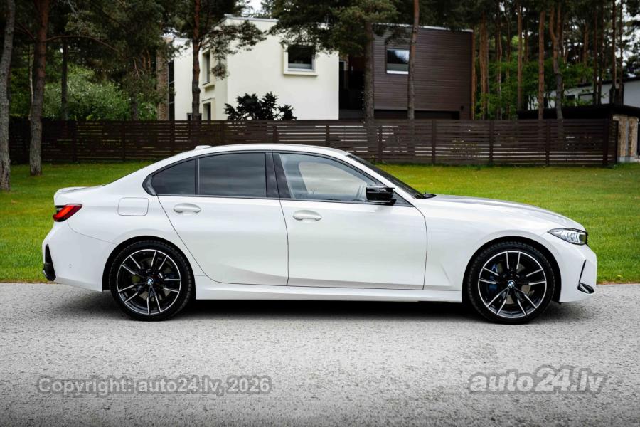 White BMW M-series 2024 in Tallinn, with an engine capacity of 3.00 L and mileage of 9 thousand km for 66000 €, photo 4 on AUTOMOTO.COM.LV