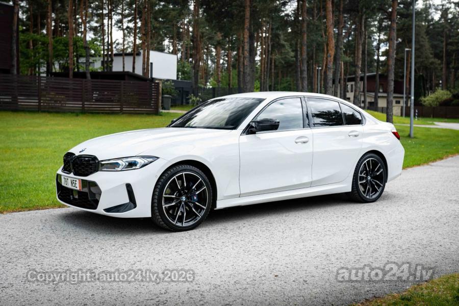 White BMW M-series 2024 in Tallinn, with an engine capacity of 3.00 L and mileage of 9 thousand km for 66000 €, photo 9 on AUTOMOTO.COM.LV