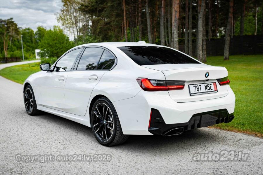White BMW M-series 2024 in Tallinn, with an engine capacity of 3.00 L and mileage of 9 thousand km for 66000 €, photo 10 on AUTOMOTO.COM.LV