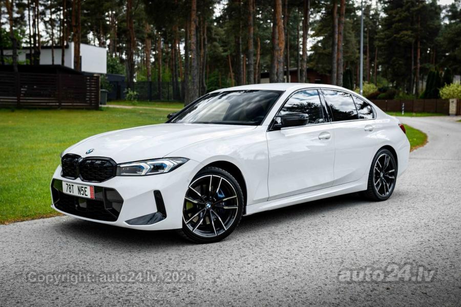 White BMW M-series 2024 in Tallinn, with an engine capacity of 3.00 L and mileage of 9 thousand km for 66000 €, photo 11 on AUTOMOTO.COM.LV