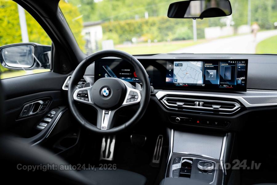 White BMW M-series 2024 in Tallinn, with an engine capacity of 3.00 L and mileage of 9 thousand km for 66000 €, photo 15 on AUTOMOTO.COM.LV