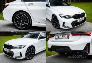 White BMW M-series 2024 in Tallinn, with an engine capacity of 3.00 L and mileage of 9 thousand km for 66000 €, photo 28 on AUTOMOTO.COM.LV