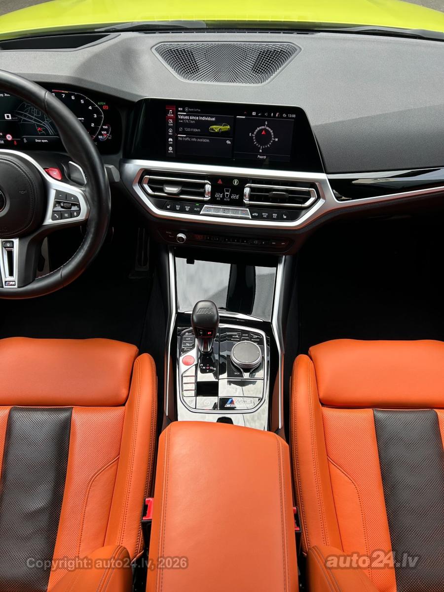 Dzeltens BMW M-series 2022 Tallina, ar dzinēja tilpumu 3.00 L un nobraukumu 81 tūkst. km par 59900 €, foto 15 vietnē AUTOMOTO.COM.LV