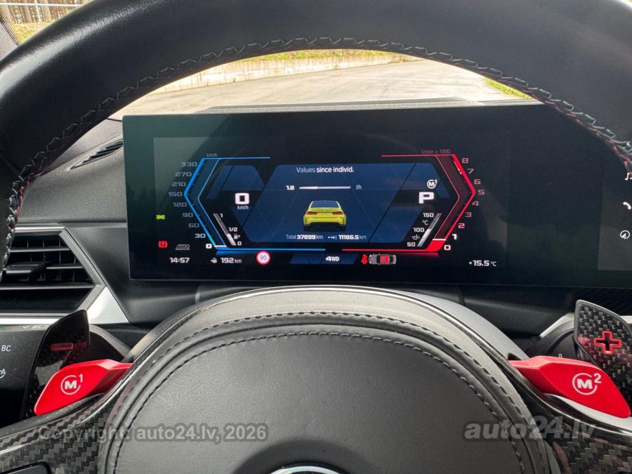 Dzeltens BMW M-series 2023 Tallina, ar dzinēja tilpumu 3.00 L un nobraukumu 38 tūkst. km par 78000 €, foto 17 vietnē AUTOMOTO.COM.LV