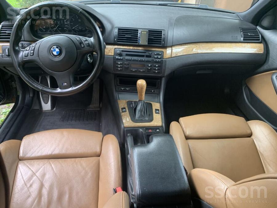 Black BMW M1 2005 in Riga, with an engine capacity of 2.20 L and mileage of 227 thousand km for 3000 €, photo 6 on AUTOMOTO.COM.LV