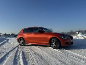 Orange BMW m135 2014 in Vilnius, with an engine capacity of 2.98 L and mileage of 161 thousand km for 16500 €, photo 2 on AUTOMOTO.COM.LV