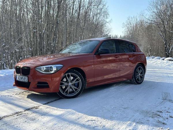 Orange BMW m135 2014 in Vilnius, with an engine capacity of 2.98 L and mileage of 161 thousand km for 16500 €, photo 8 on AUTOMOTO.COM.LV